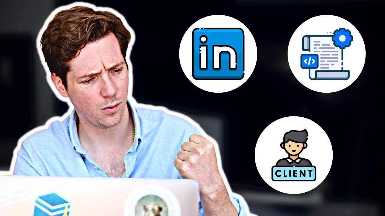 LinkedIn Outreach Script to get Web Development Clients 🚀