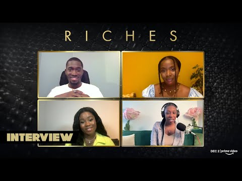 "Riches" Cast Interview | Ola Orebiyi, Nneka Okoye & Adeyinka Akinrinade | Prime Video
