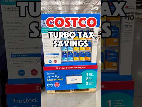 🔥Intuit TurboTax ON SALE at Costco! Don’t Miss This Deal!💰 #costco #taxseason #turbotax #taxsaving