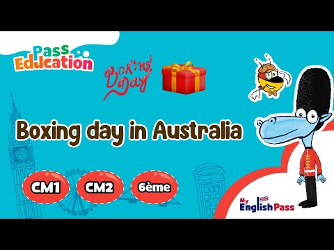 Boxing day in Australia - Learn English with 'My English Pass'