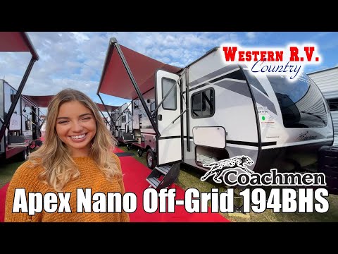 Coachmen RV-Apex Nano Off-Grid-194BHS - by Western RV of Alberta, Canada