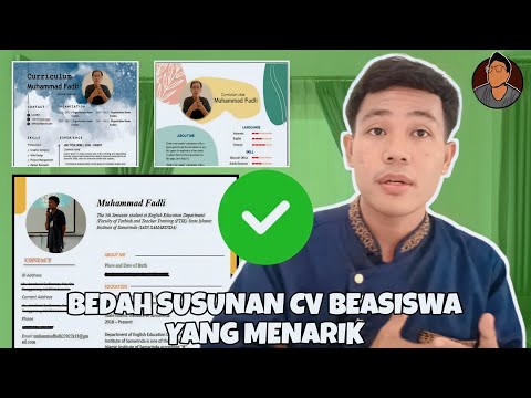 Contoh CV Beasiswa yang Menarik - Terbukti Lolos Beasiswa