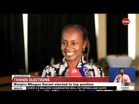 Mbugua Karani first woman elected as EA President of Africa Tennis Confederation