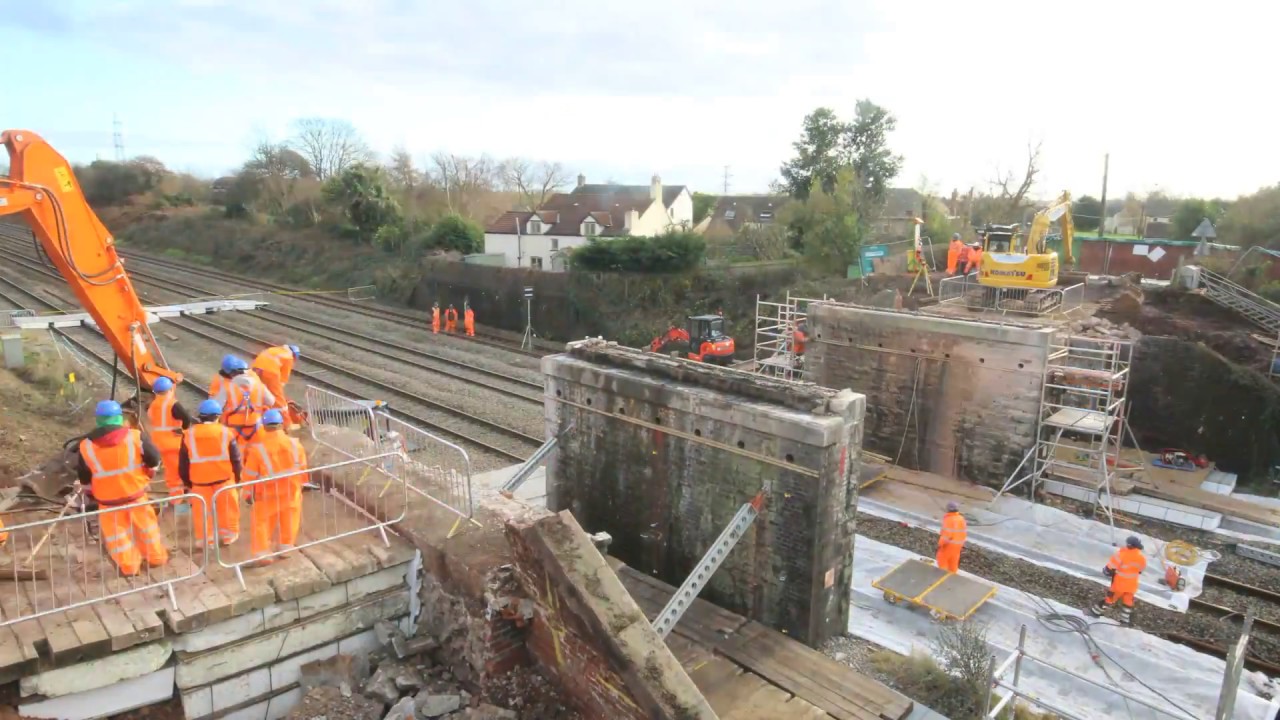 Llandevenny Time-Lapse - Bridge Replacement
