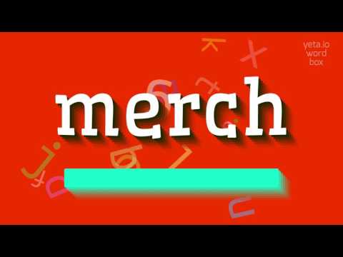 How to say "merch"! (High Quality Voices)