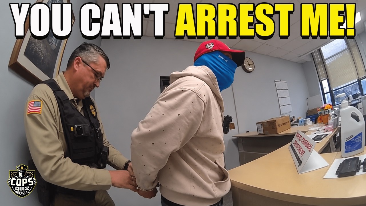When Corrupt Cops Realize They’ve Been Caught in the Act