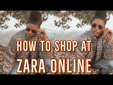 HOW TO SHOP AT ZARA ONLINE | VLOGTOBER DAY 16