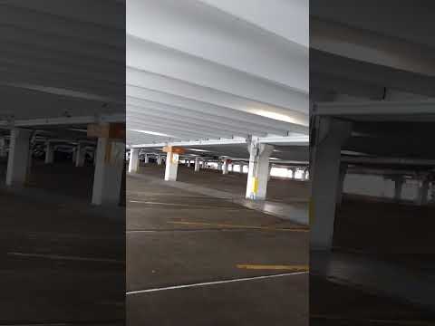 MSP Airport parking ramp during COVID.