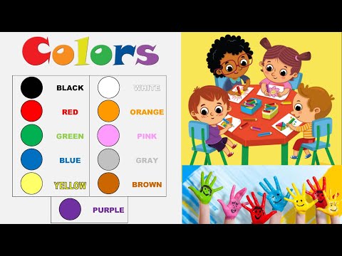 Learn colors with natural examples || Colours around us || Kids colours learning || #color / #colour