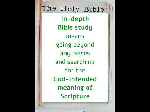 The King James Bible is Absolutely Biased. So are You and I