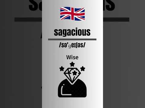 How to Pronounce sagacious in English-British Accent #britishpronounciation #britishaccent
