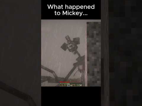 Mickey Mouse is that you…? #minecraft #shorts