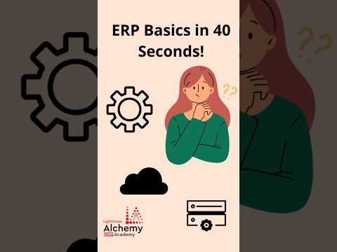 What is ERP? | On-Premise vs Cloud ERP | Enterprise Resource Planning Explanation #erp #shorts