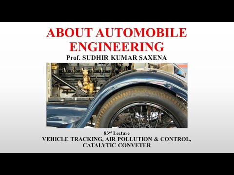 VEHICLE TRACKIING SYSTEM, AIR POLLUTION & CONTROL, CATALYTIC CONVERTER
