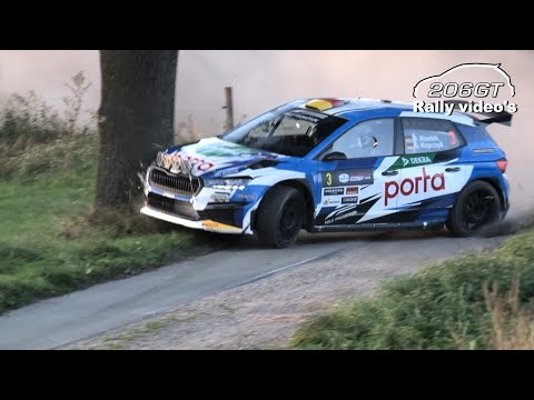 Hellendoorn Rally 2024 Day 1 MISTAKES & ACTION_Best of by 206GT Rally Video's