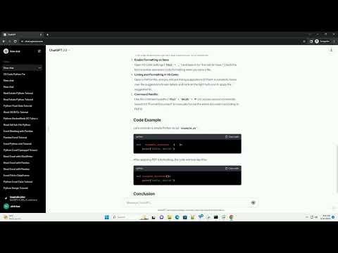 visual studio code python pep8 formatting