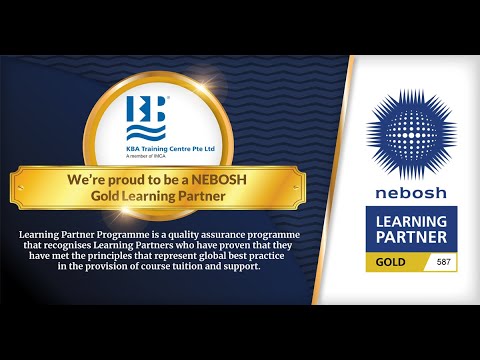 Only NEBOSH Gold Learning Partner in Singapore | KBA Training | Singapore
