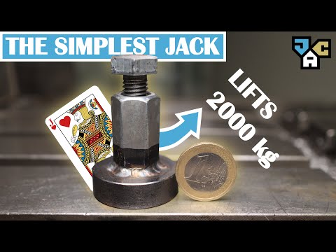 World simplest screw JACK / Mechanical jack made of NUT and BOLT