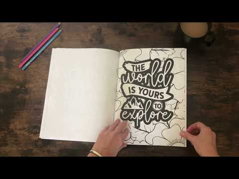 Travel Coloring Book Interior