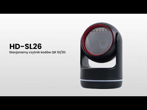 QR 1D/2D barcodelezer, stationair, laser HD-SL26