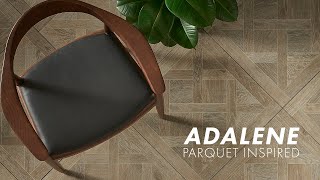 Topps Tiles Parquet inspired Adalene advert Commercial ad uk