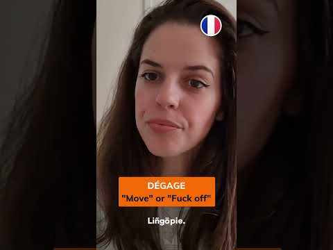 French curse words: Degage