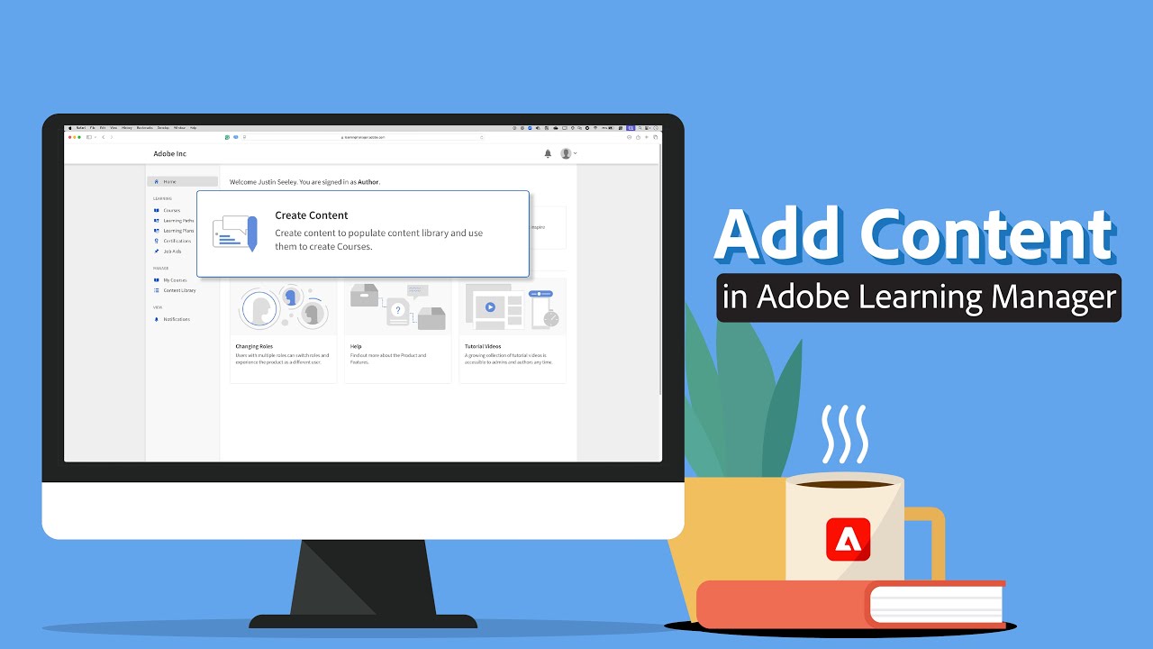 Get Started: Adobe Learning Manager - Adding Content