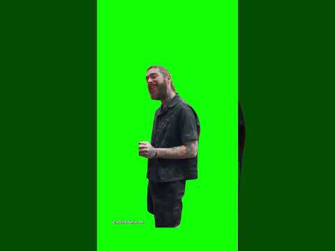 Post Malone "Hell Yeah Man, Congratulations!" Green Screen