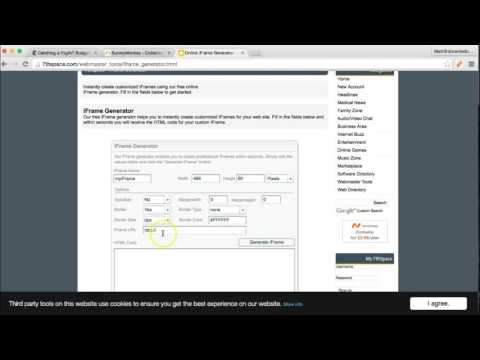 Create custom embed codes