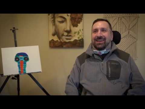 The Incredible Story of Quadriplegic Artist Matt Laufer