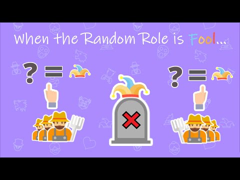 There was a RANDOM Role... and it was a SECOND FOOL! | Wolvesville Custom Games