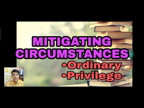Mitigating Circumstances