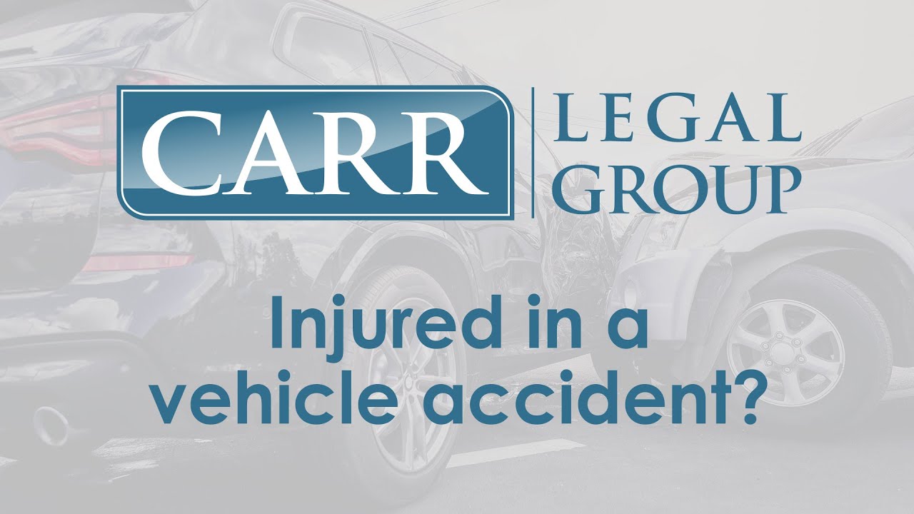 Seriously Injured in a motor vehicle accident in the low country of SC? Carr Legal Group can help!