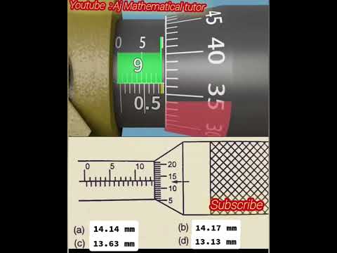 what is reading? How to check micro meter? #micrometer #Mechanical #industry #industrial