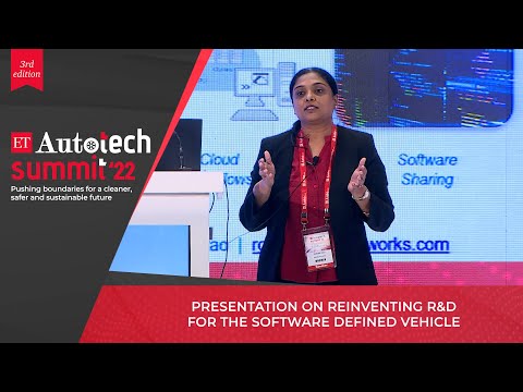 Presentation on Reinventing R&D for the Software-Defined Vehicle