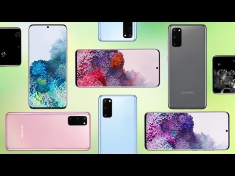Samsung Galaxy refresh: Huge camera sensors, 5G, folding screens, and huge prices