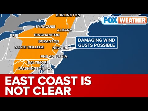 Severe Storms, Flash Flooding Threaten Parts Of East Coast