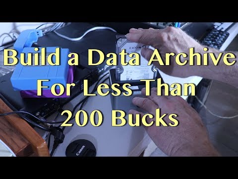 Build a Data Archive for Less Than 200 Bucks | Tutorial