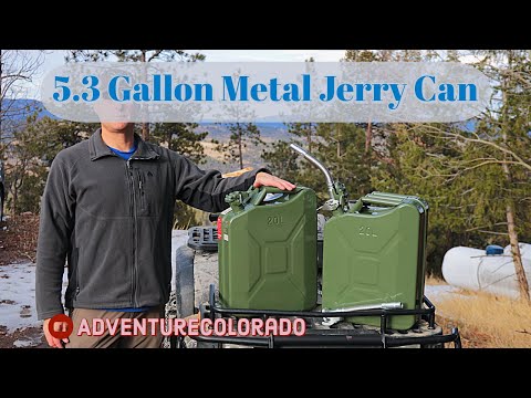 5.3 Gallon Metal Jerry Can