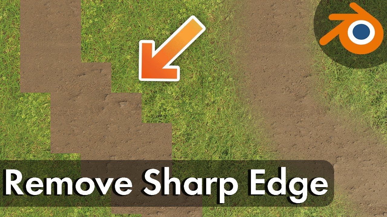 Create a Smooth Material Transition | Remove Sharp Edges | Blender Tutorial