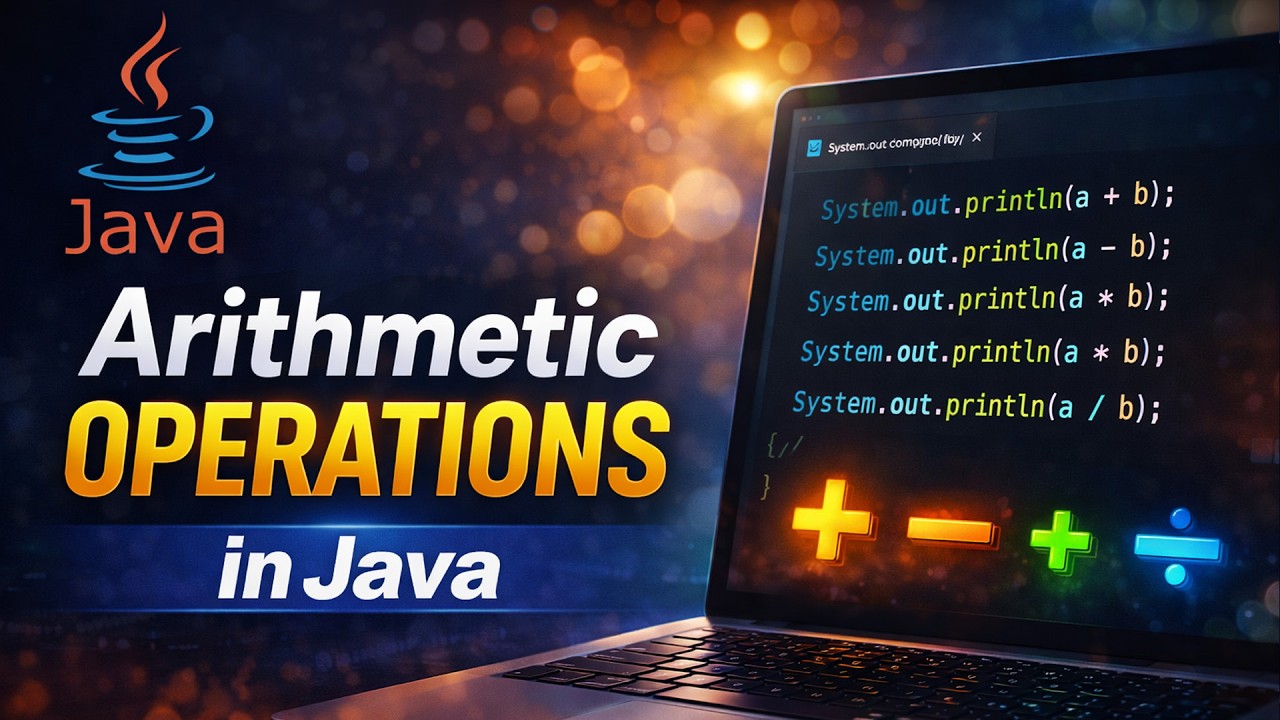 👉 Java Arithmetic Operators Explained | + - * / % (Beginner Tutorial)