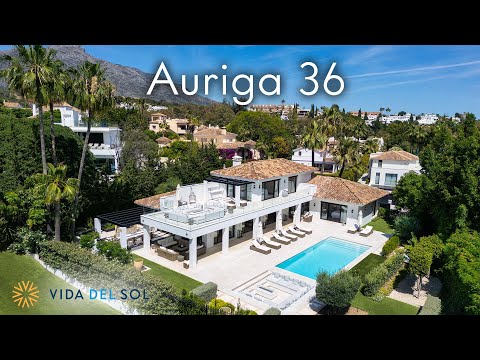 Auriga 36: Impressive frontline golf villa for sale in Marbella