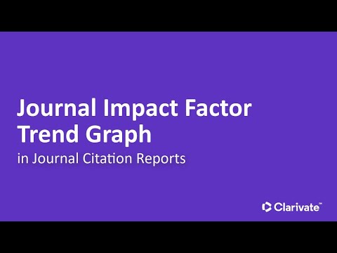 Journal Impact Factor Trend Graph