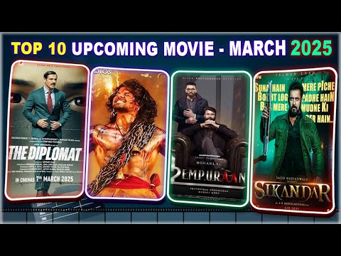 Top 10 upcoming indian movies in march || Bolly_Filmverse || New South indian hindi movies in HD.