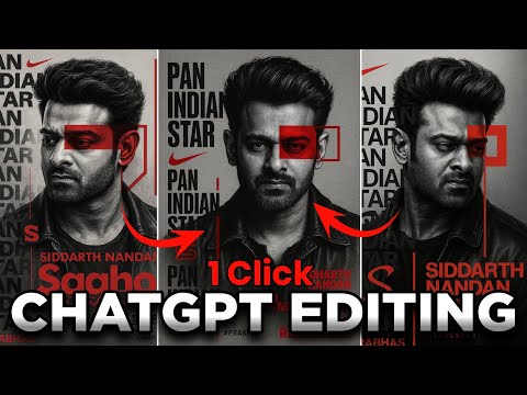 Chatgpt Magazine Portrait Photo Editing Tutorial | Instagram Trending Ai Photo Editing | Ai Editing