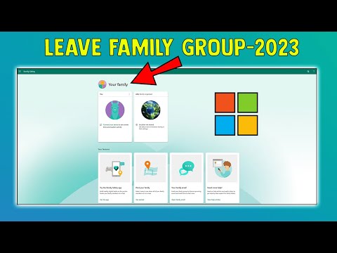 How To Leave Microsoft Family Group- 2023