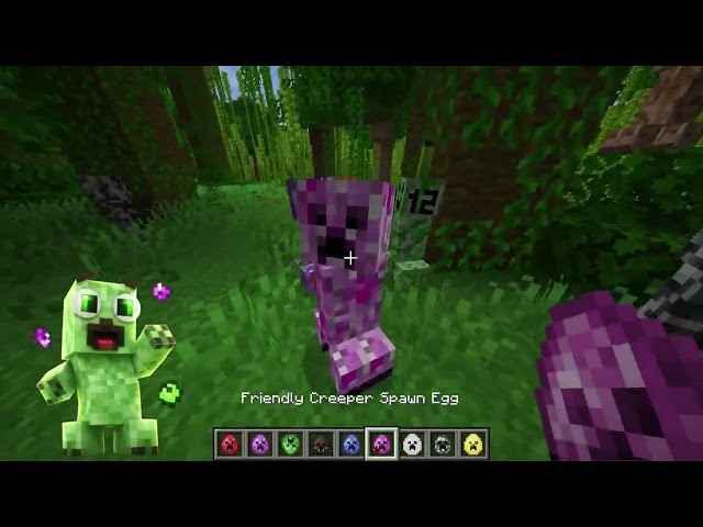 Elemental Creepers OG - Forge 1.21.4 - New Spawn Egg Icons, Enhanced ...