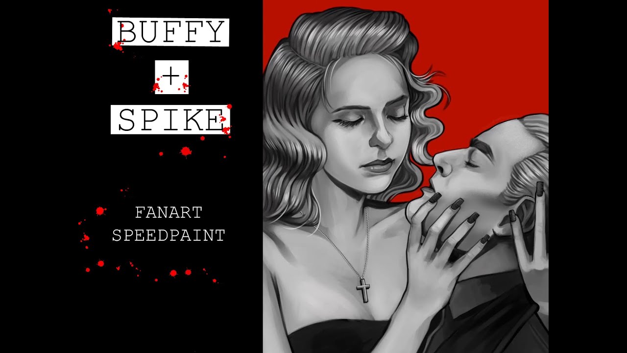 Speedpaint_004 Buffy Spike Fanart