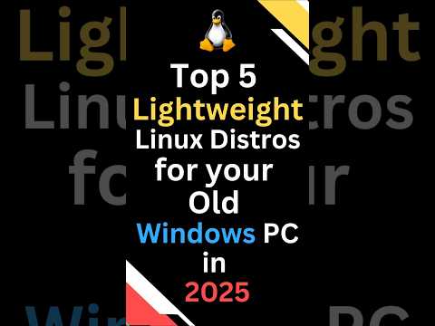 5 Best Lightweight Linux Distros to Revive Your Old PC #Shorts