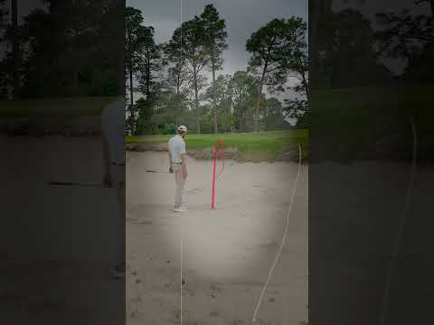 Putt into a bunker? Remember: stroke-and-distance relief is always an option — even from the green.